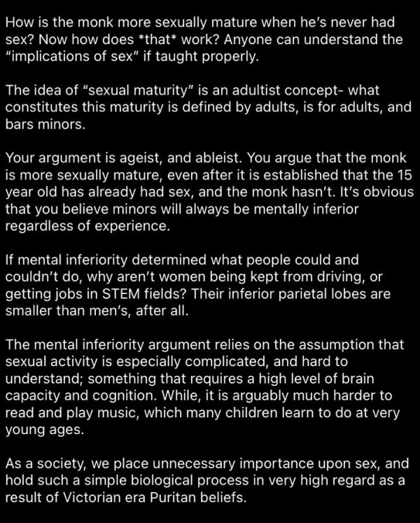 Debate Guide: Cognitive ability = consent - NewgonWiki